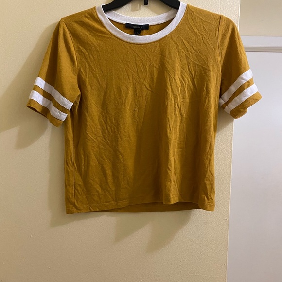 Tops | Mustard Yellow Tshirt | Poshmark